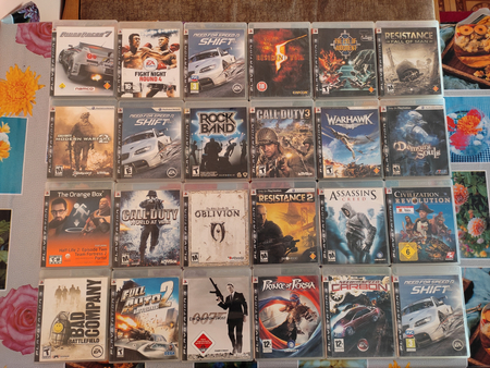 PlayStation 3 ps3 slim fat super slim uchun original oyin disklar toli