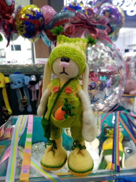 Вязаные игрушки.