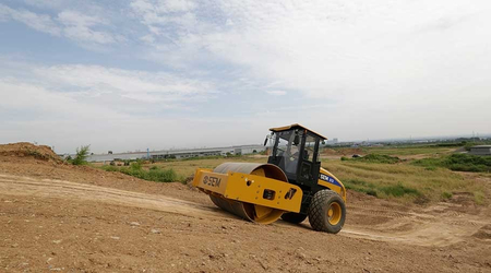 Грунтовый каток Caterpillar SEM 512- 12 тонна