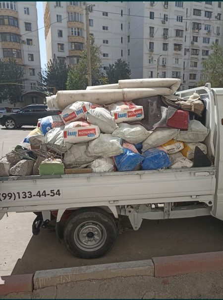 Вывоз мусора аxлат ташиш