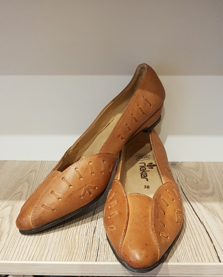 Женские кожаные туфельки. Раз 36-37. Произ.ИТАЛИЯ. Новые.