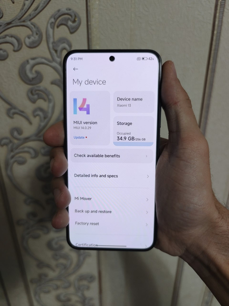Xiaomi 13 black piano