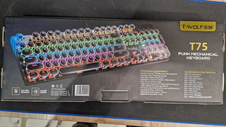 Klaviatura Mexanik T-Wolf T75 Проводная клавиатура (Keyboard Game]