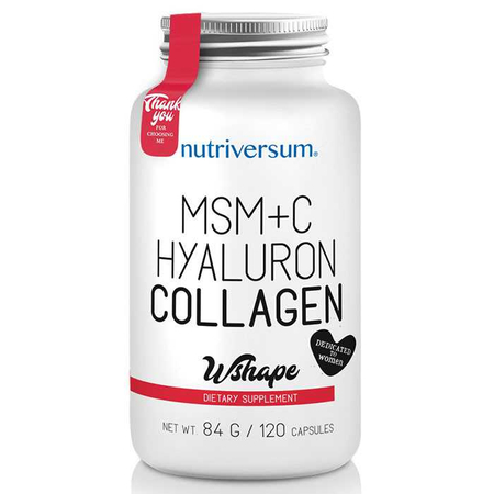 WSHAPE - MSM+C Hyaluron коллаген