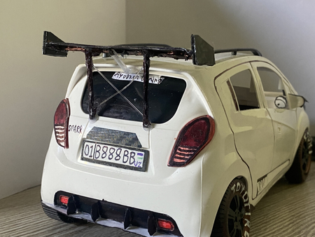 Chevrolet Spark Tuning qilingan variyanti