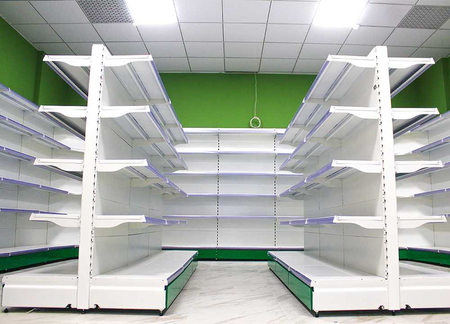 Торговые металлические полки для любого товара, стеллажи,savdo stelaji