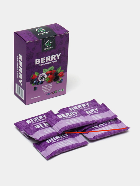 Чай Berry Collagen Plus, 15 пакетиков