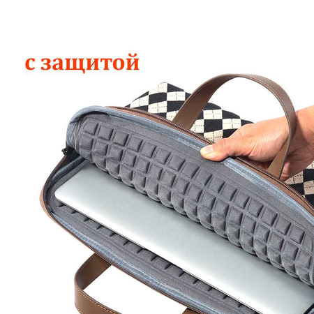сумка BRINCH с защитой  для 13.3″ — 15.6″ женская