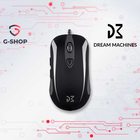 Игровая мышь с подсветкой RGB Dream Machines DM1 FPS Onyx Black