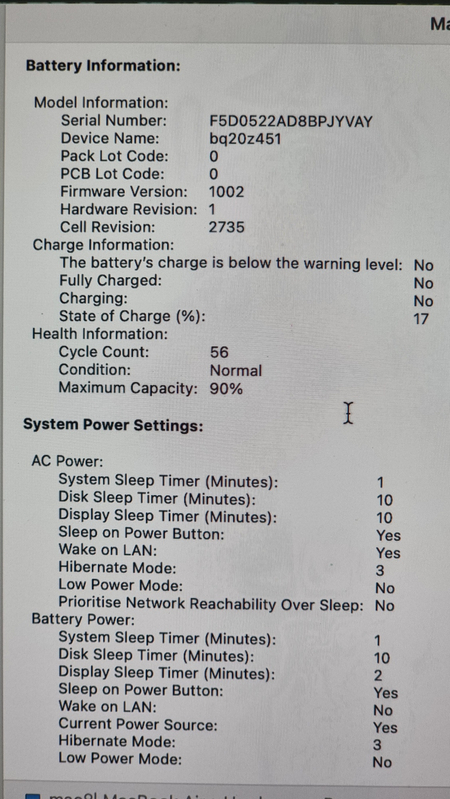 Macbook Air 2020 M1