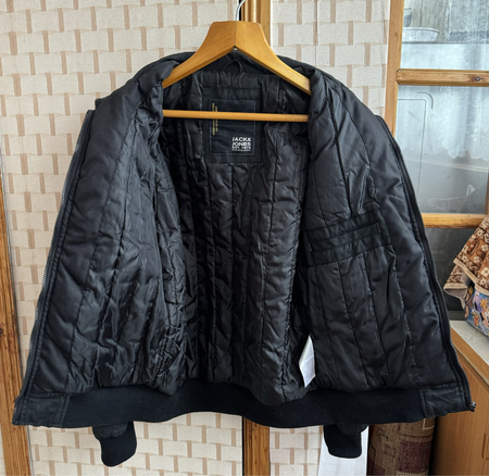 Куртка осень-зима теплая, разм L (48-50)