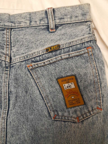 Винтажная вареная юбка Lee Cooper