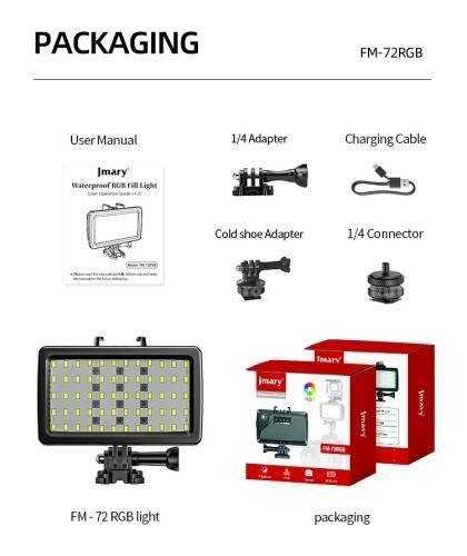Led Lampa Jmary FM72RGB