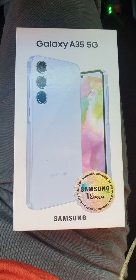 Samsung galaxy A35 8/128 muz ko'k