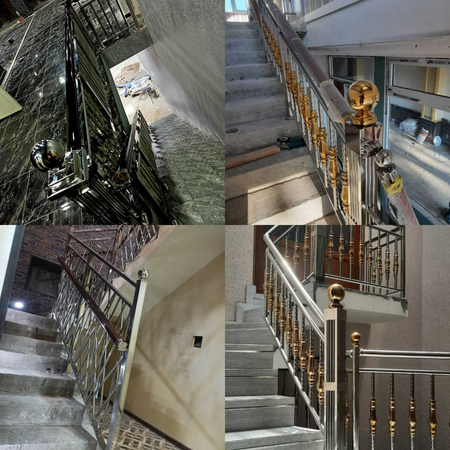 Навесы и козирки из нержавейки