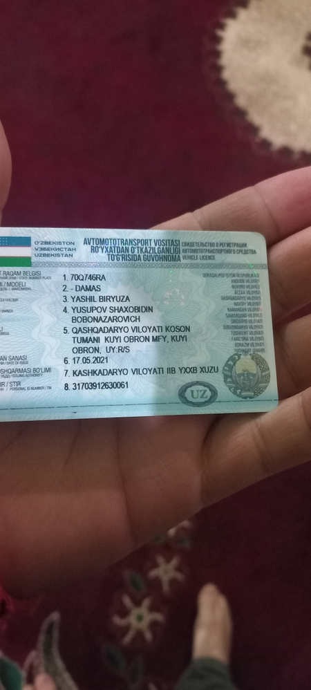 Damas Daewoo 1997 yil