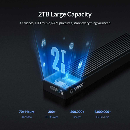 Orico SSD M.2 NVME case box 10Gbps (Внешнее Корпус)+доставка