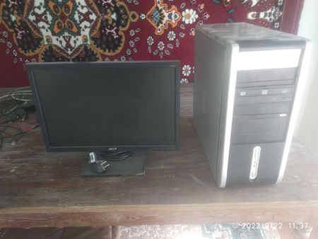 Игравой компьютер СPU dual core 75000  4gb ozu nvidia gt210 1gb hdd500
