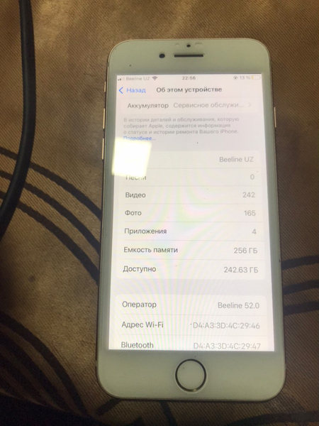 Iphone 8 256  gb