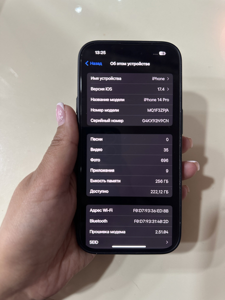 Iphone 14 Pro 256Gb LLA Deep Purple