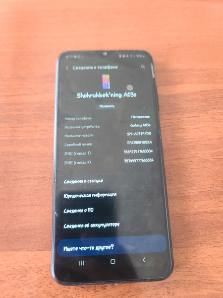Samsung A03s 64 gb