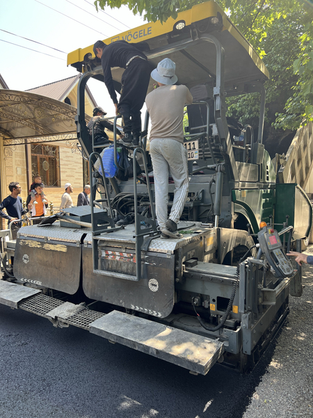 Asfalt yotqizish xizmati Samarqand shaxar va viloyatlari buylab