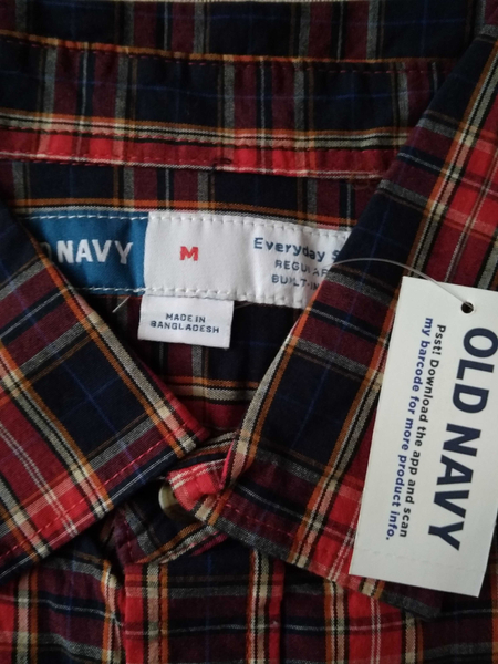 Новая Old Navy из США рубашка хб размер XL 54-56 российский