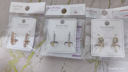 Серьги Xuping новые