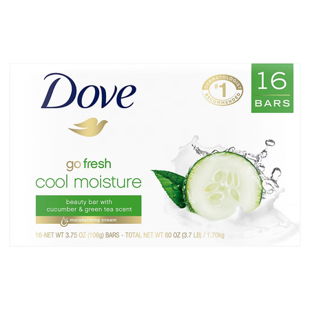 Мыло Irish Spring Original Clean 20шт.// Мыло Dove Cool Moisture 16шт.