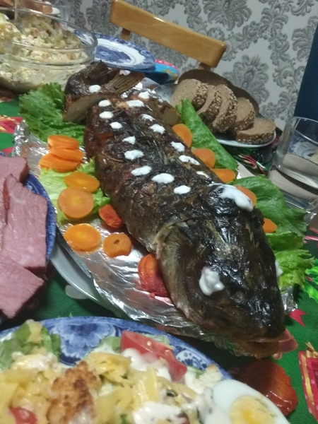 Фаршированная рыба Лучшего качества по домашний !