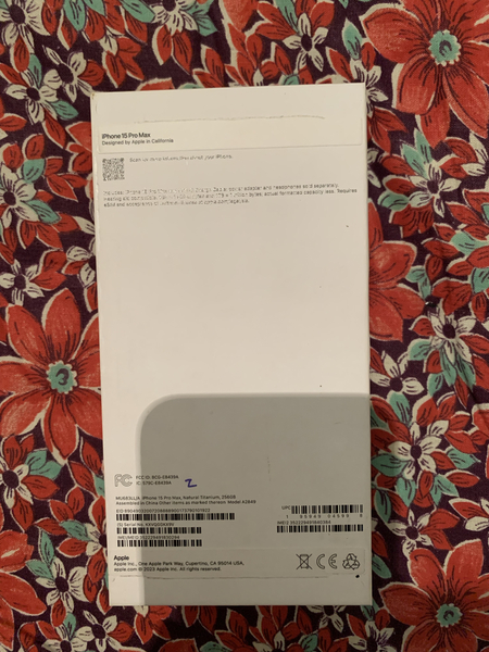 Iphone 15 promax LLA