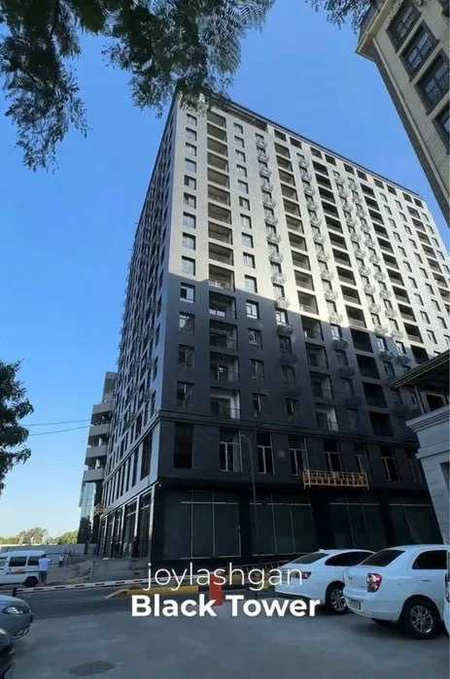 ЖК: Black Tower 1комнатная 27м2, коробка. 8-роддом, Яккасарай