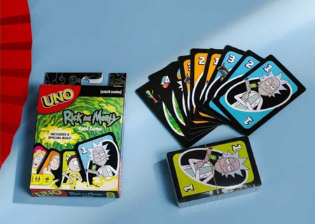 Настольная игра УНО Uno Rick and Morty