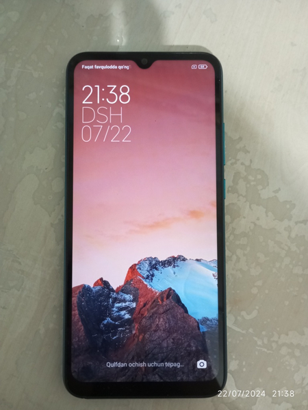 Redmi 9 A karobkasi blan holati yaxwi