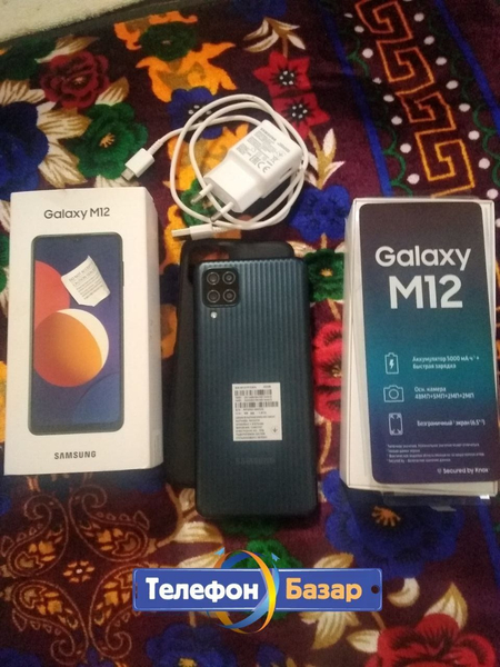 Samsung galaxy M 12. Ideal holatda, garantiyasi bor, arzon narhda