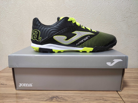 Бутсы Joma Xpander 2301 Black Lemon Fluor Turf