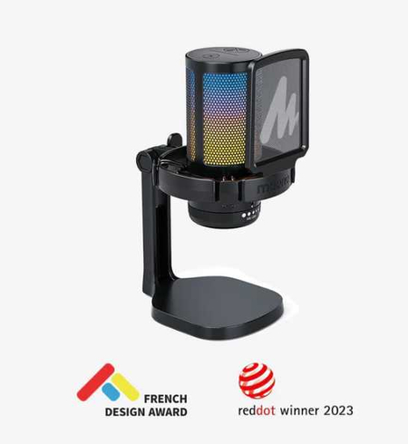 DGM20 GamerWave конденсаторный USB игровой RGB-микрофон