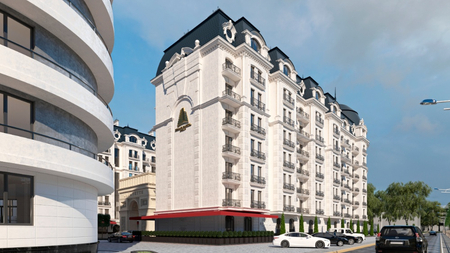 срочно 3х ком 90м2 (Дом-Франция)  ж/к ''Lafayette'' ор-р Кушбеги