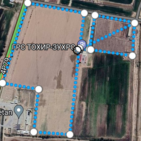 Issiqxona 1.1 ga va bogga 9.0 ga er