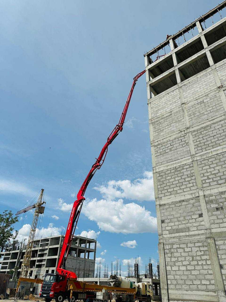 Авто - Бетононасос 62 метрли Самарканд 24/7 хизматингизда