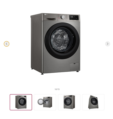 Стиральная машина LG F4V3ES6S 11 кг