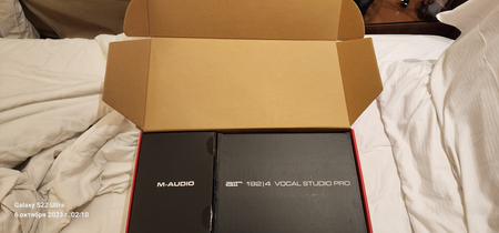 M-audio air звуковая карта наушник микрофон