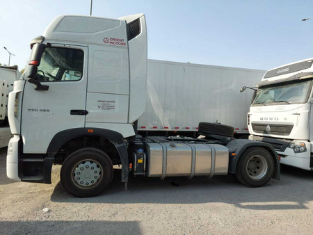 HOWO T7 yangi tyagach diesel model ikkita bakli full komplekt