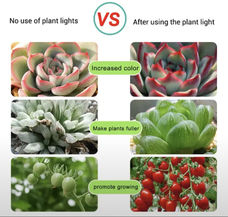 LED Plant Grow Light Full Spectrum USB Strip 3m