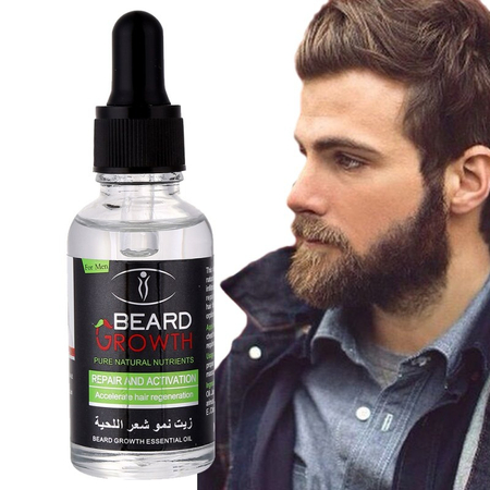 Beard growth масло для роста бороды быстрый эффект Низкая цена