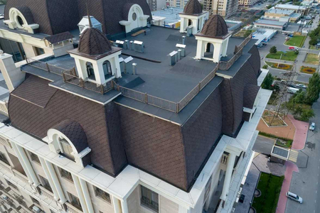 Многослойная, битумная черепица, мягкая кровля, гибкая черепица