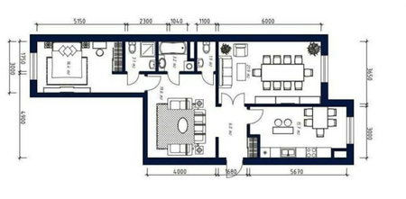 Срочно продается квартира в ЖК Oq Saroy 2в3/7/9.  95м