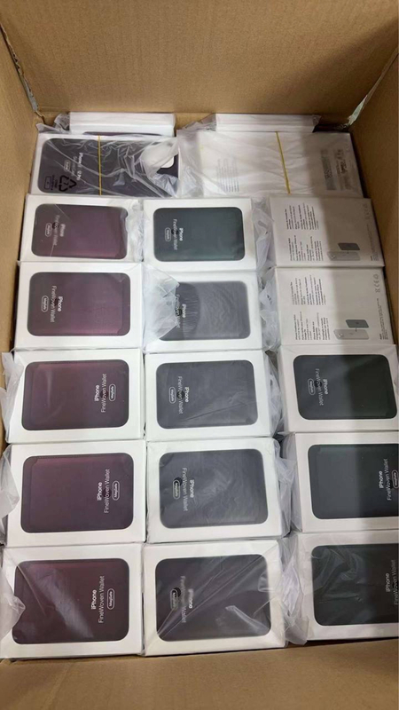 iPhone leather wallet