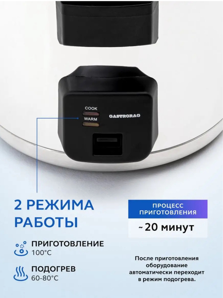 Большая Рисоварка профессиональная
