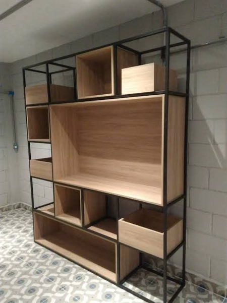 Металлические стеллажи, полки, лофт, мебель, прилавки, loft